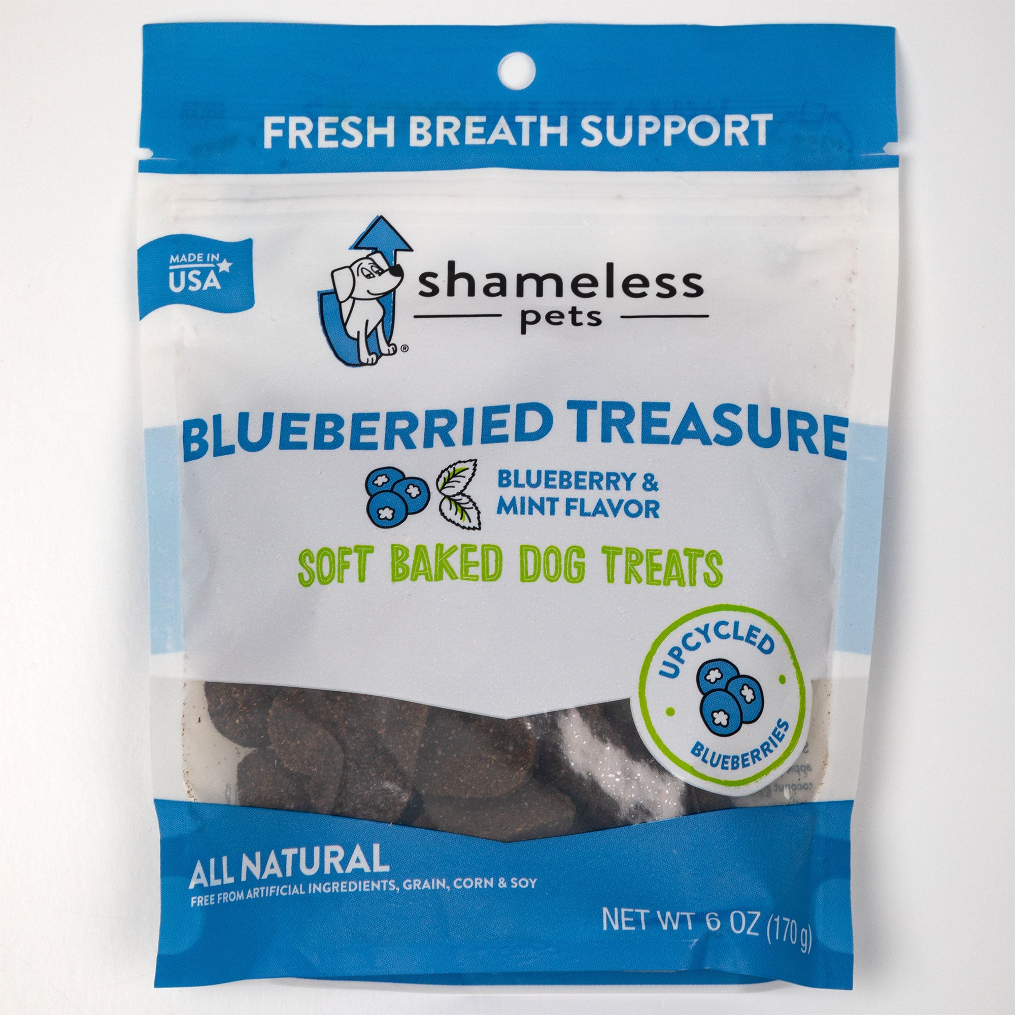 Shameless Pets Blueberried Treasure Soft Baked Dog Treats | GreaterGood