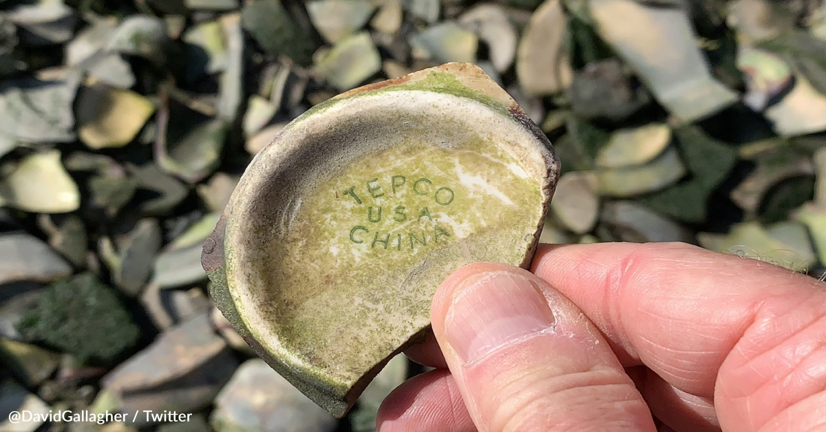 The Unusual History Of A Beach Littered With Broken Ceramics | GreaterGood