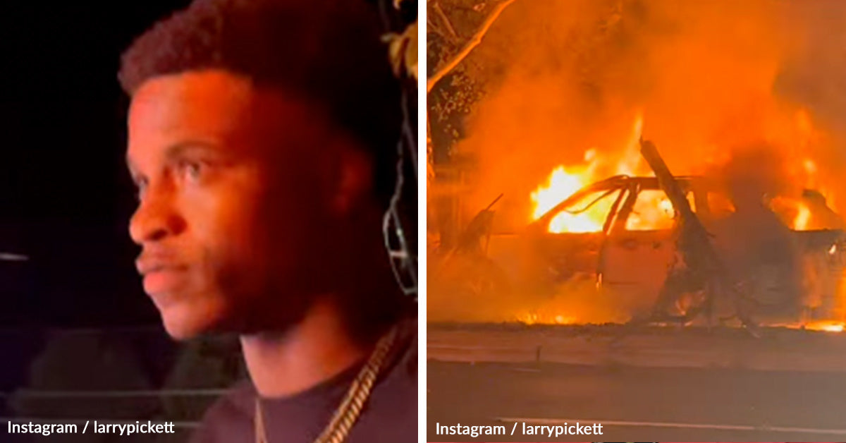 Army Cadet and Father Save Driver Seconds Before Car Explodes | GreaterGood