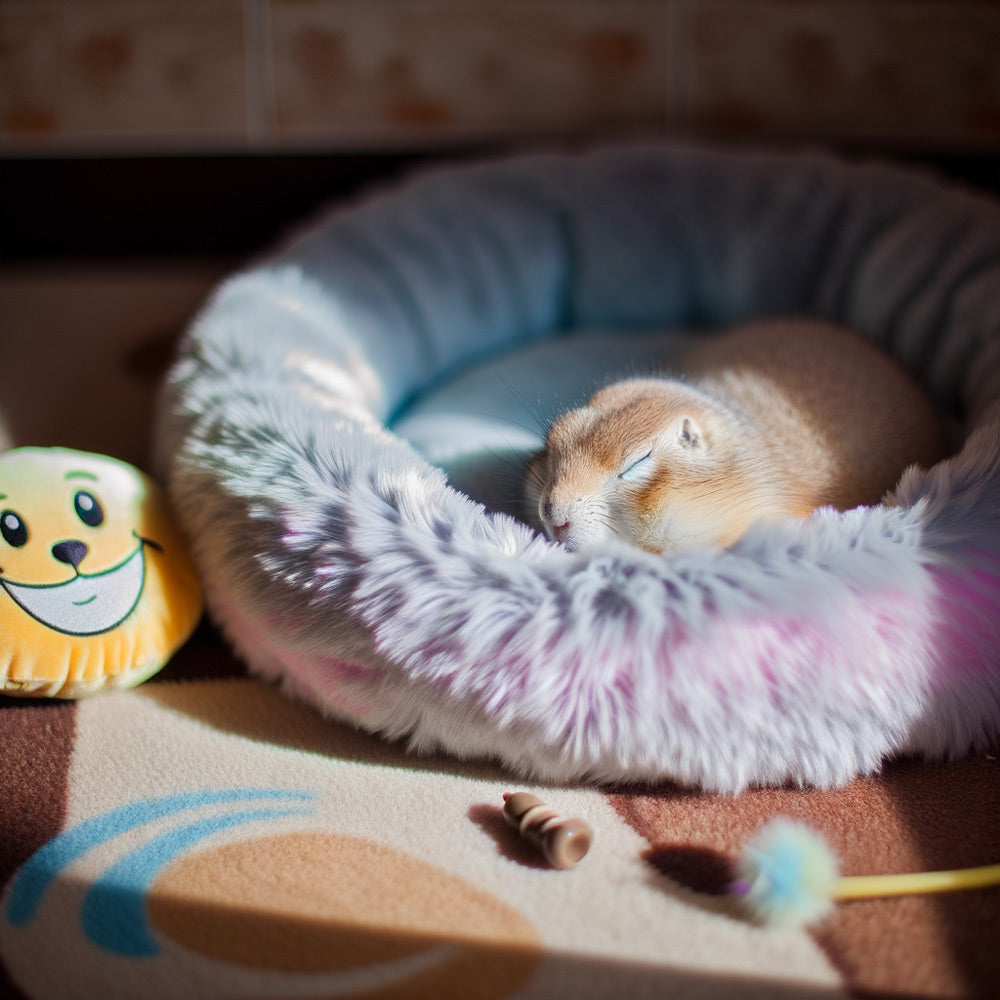 Prairie Dog Potato’s Adorable Reaction to His New Comfy Bed | GreaterGood