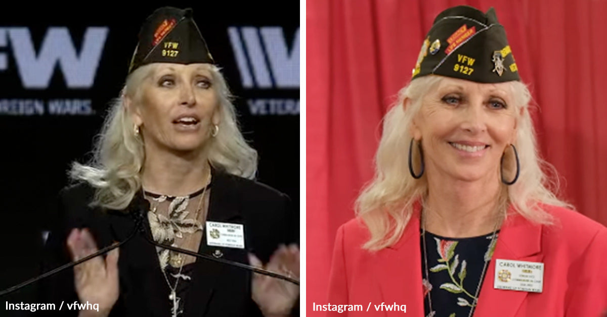 Historic Leadership Moment Celebrated with First Female VFW Commander ...