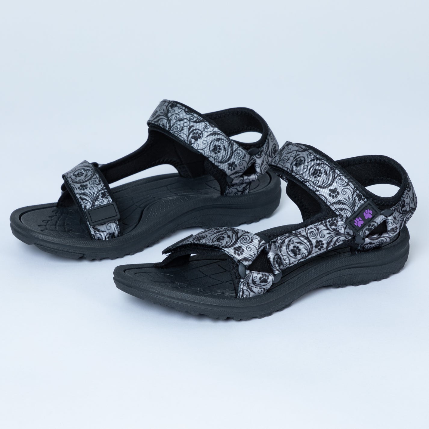 Women's Paw Print Walking Sandals | River Sandals | GreaterGood