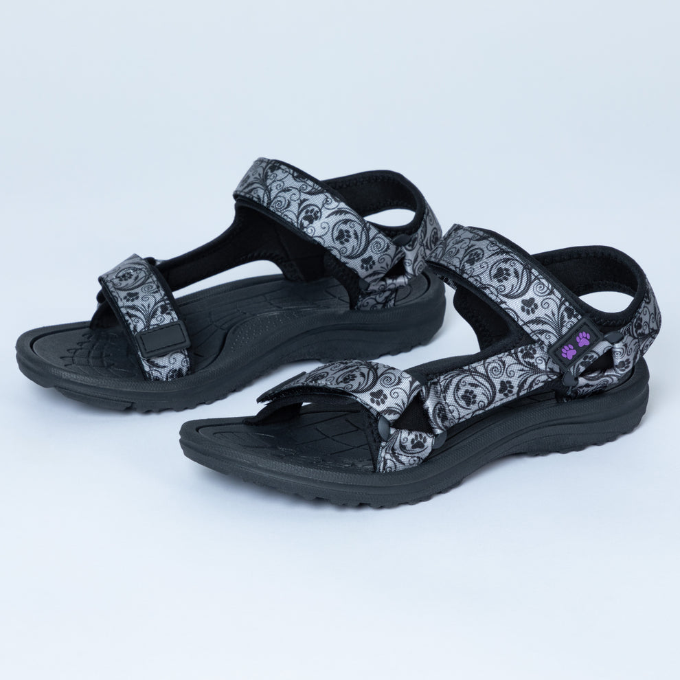 Women's Paw Print Walking Sandals | River Sandals | GreaterGood
