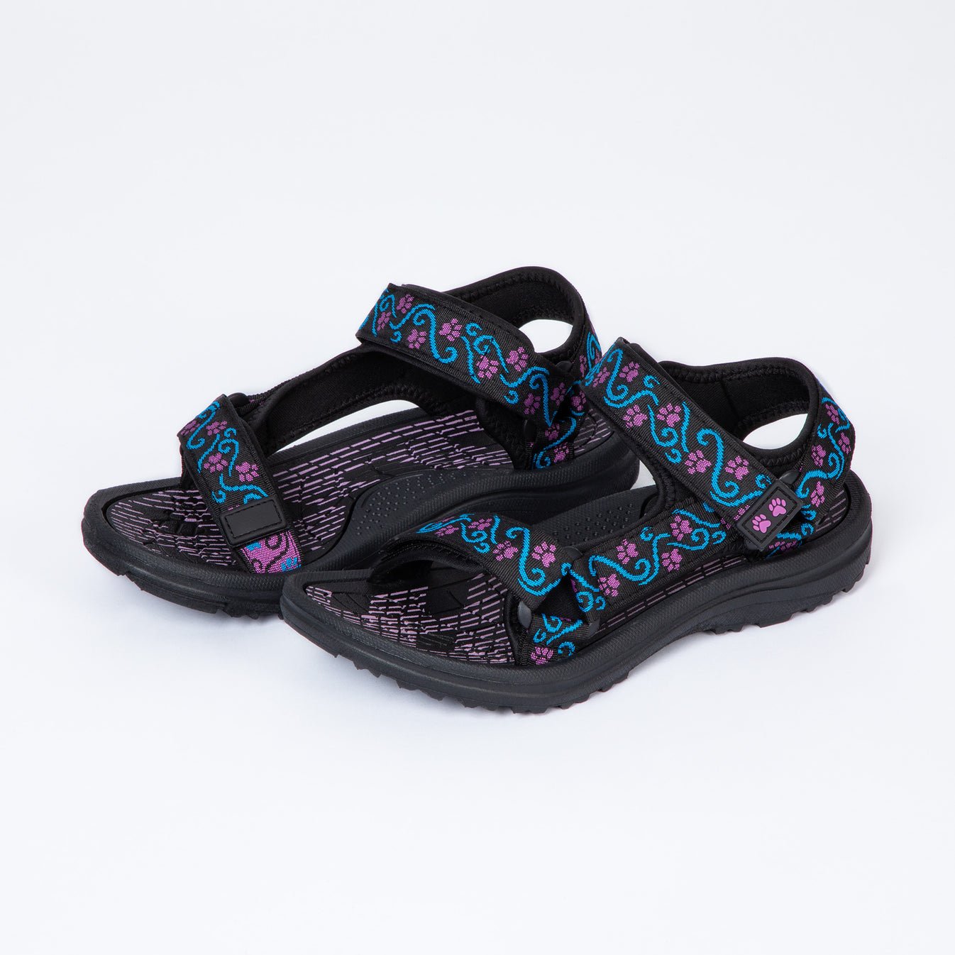 Women's Paw Print Walking Sandals | River Sandals | GreaterGood