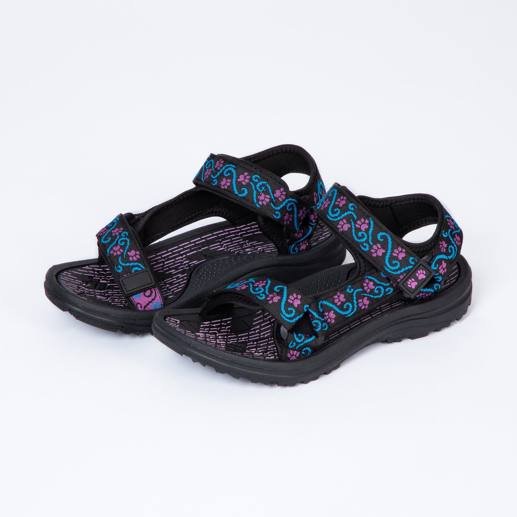 Women's Paw Print Walking Sandals | River Sandals | GreaterGood