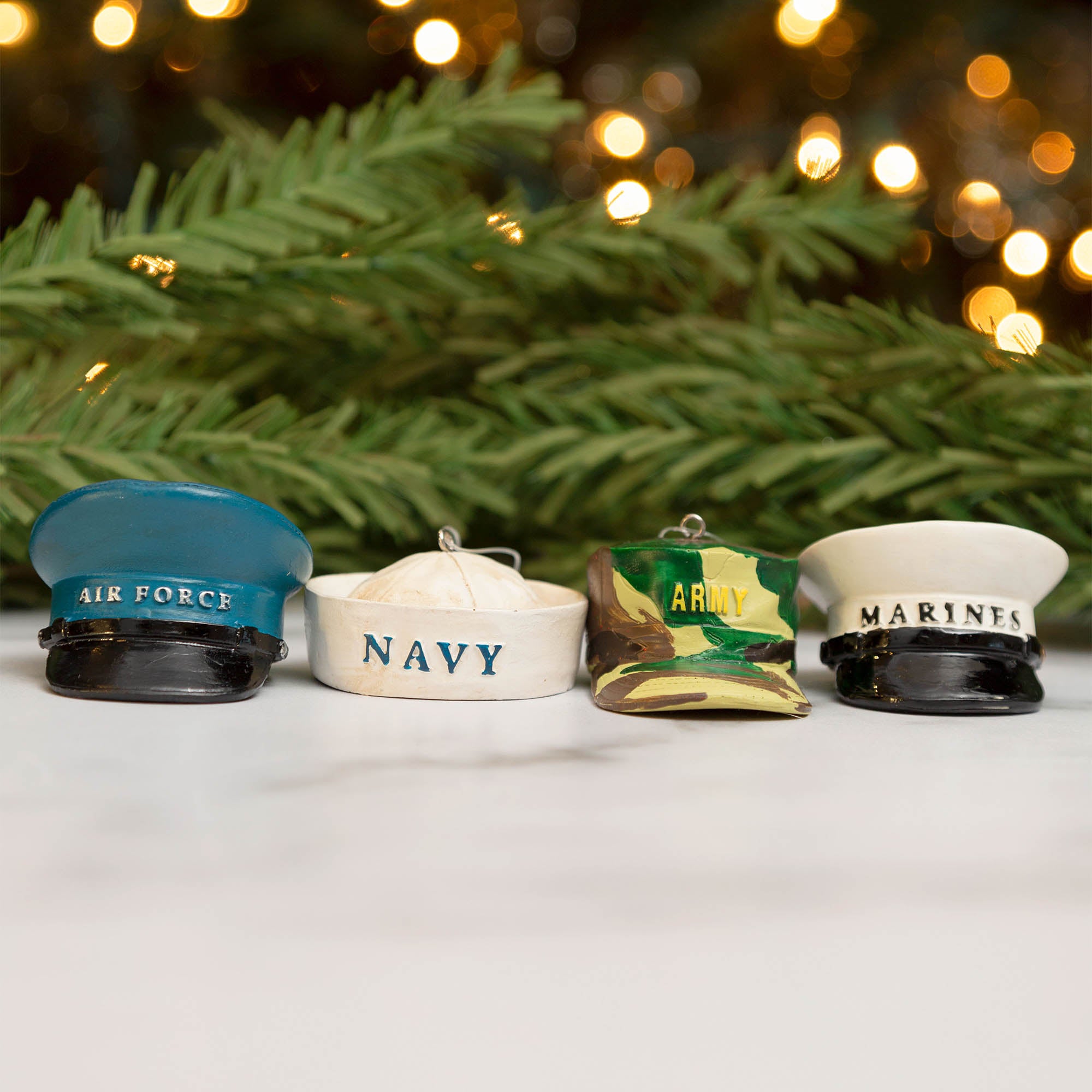 Military Hat Christmas Tree Ornament | GreaterGood