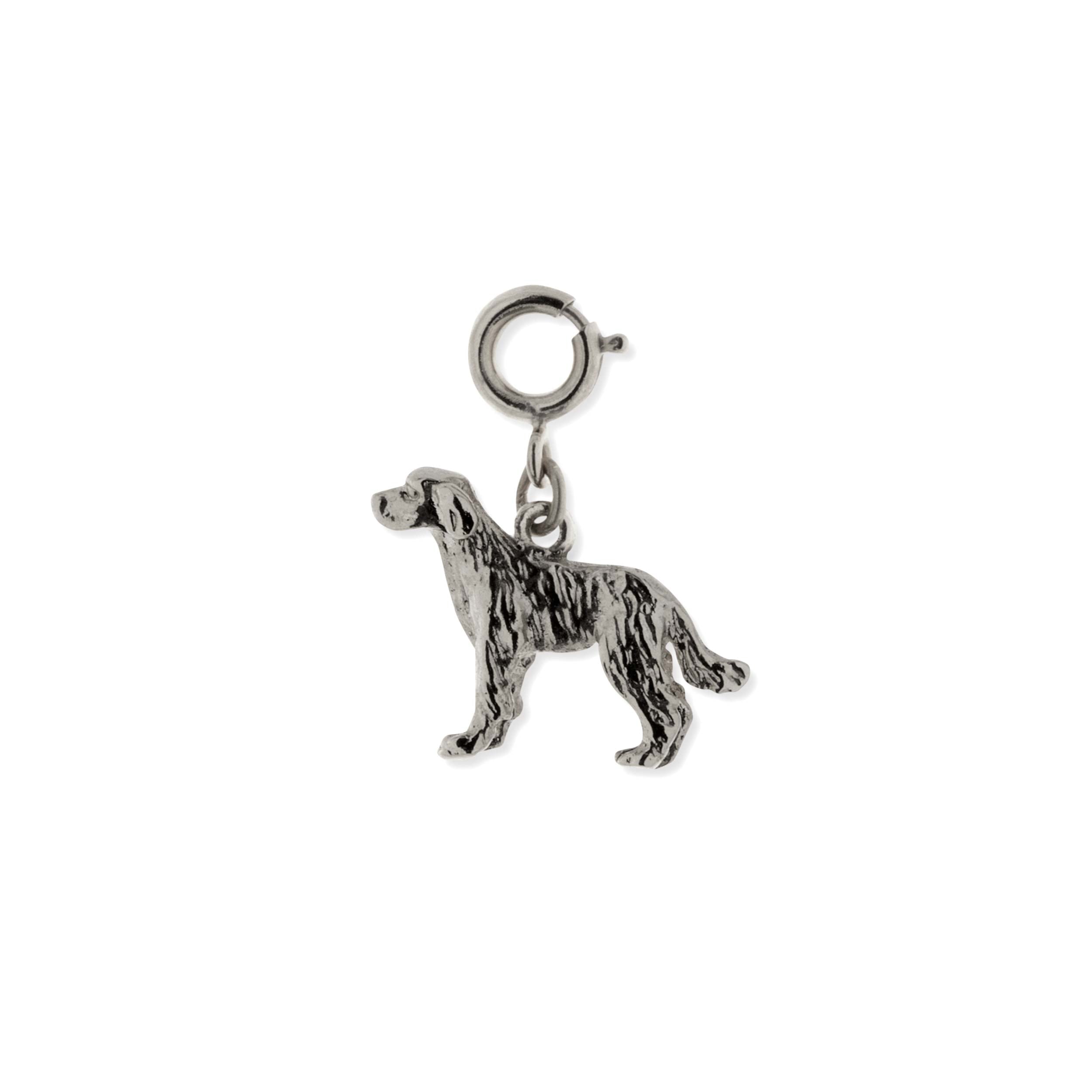 Pewter Labrador Dog Charm | GreaterGood