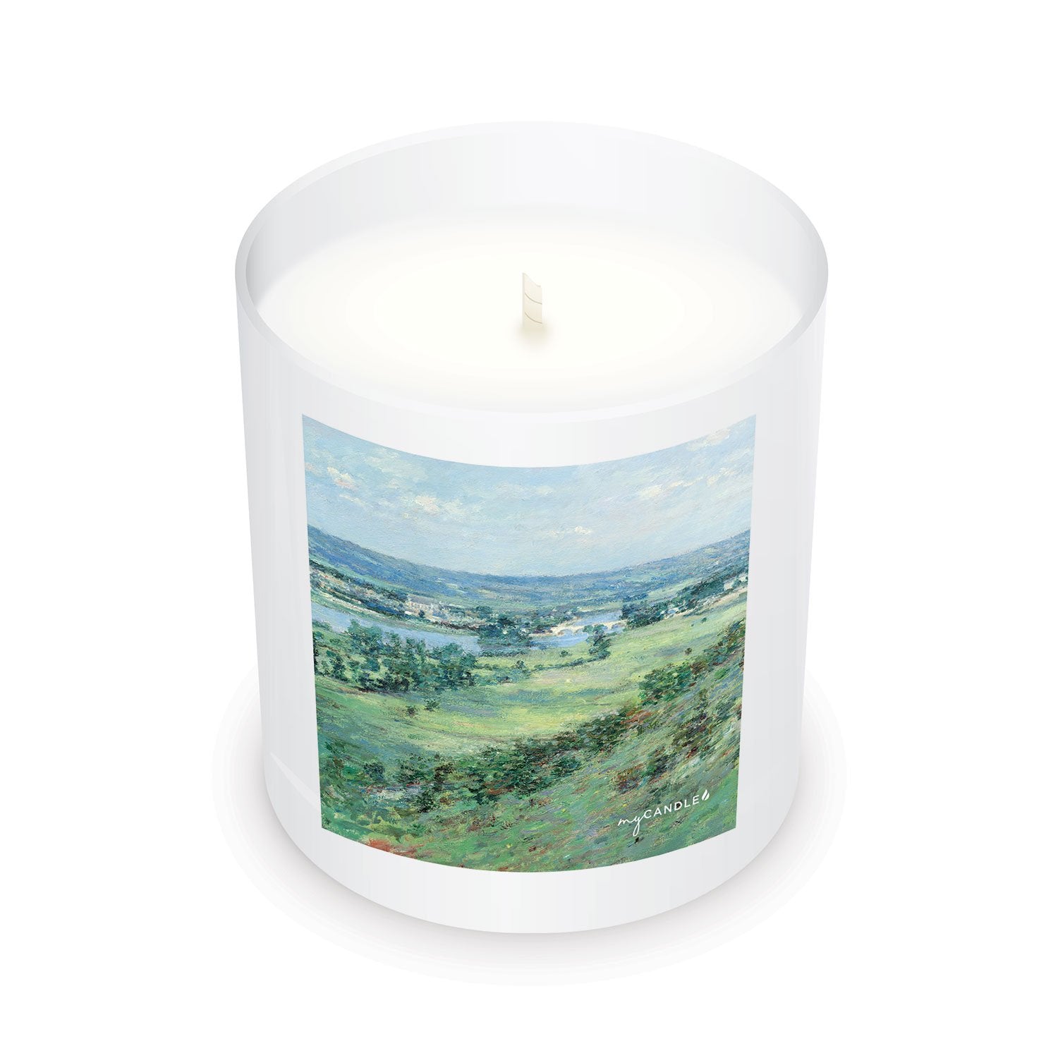 My Pet Candle Valley of the Seine from the Hills of Giverny Candle ...