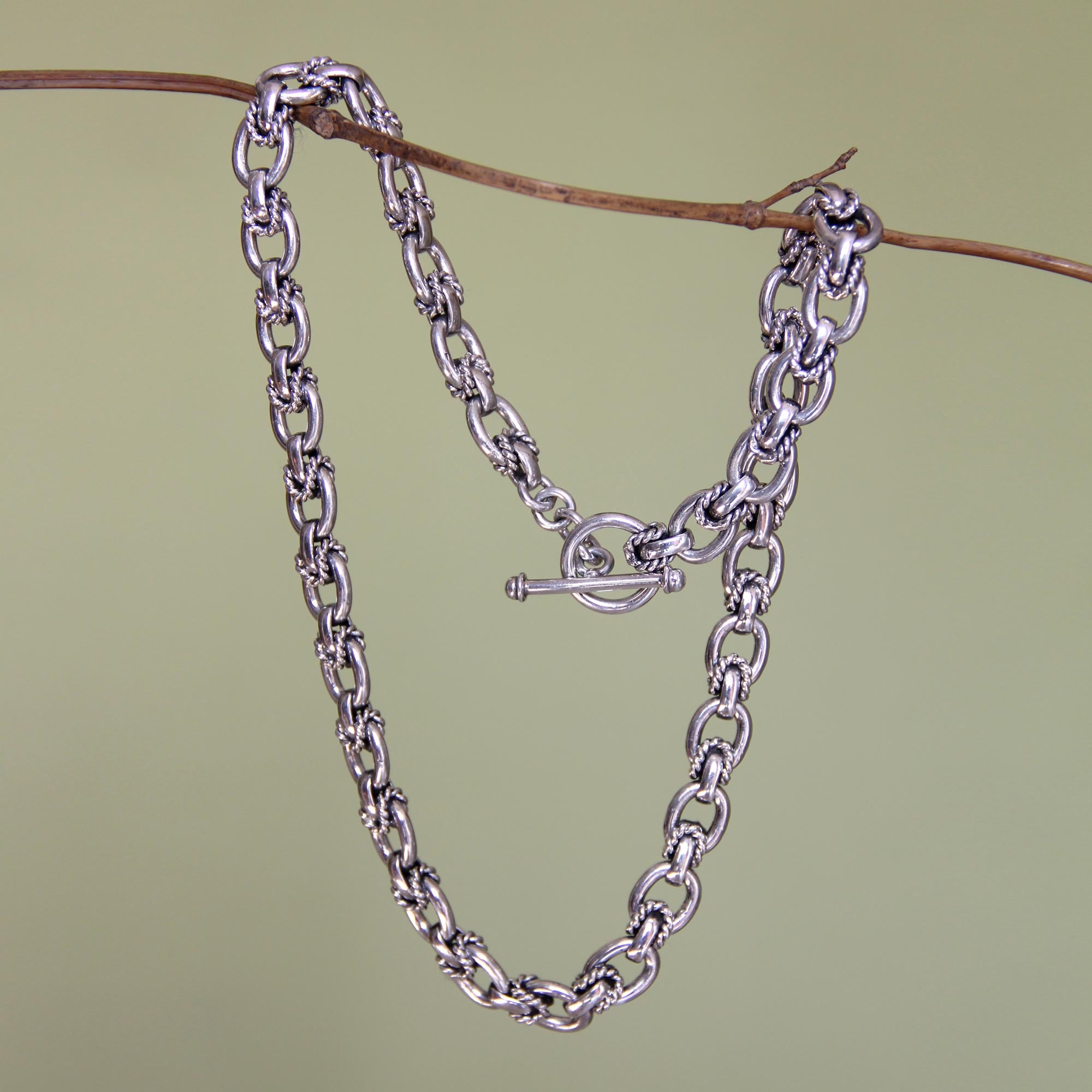NOIVCA Brave Lady Silver Chain Necklace | GreaterGood