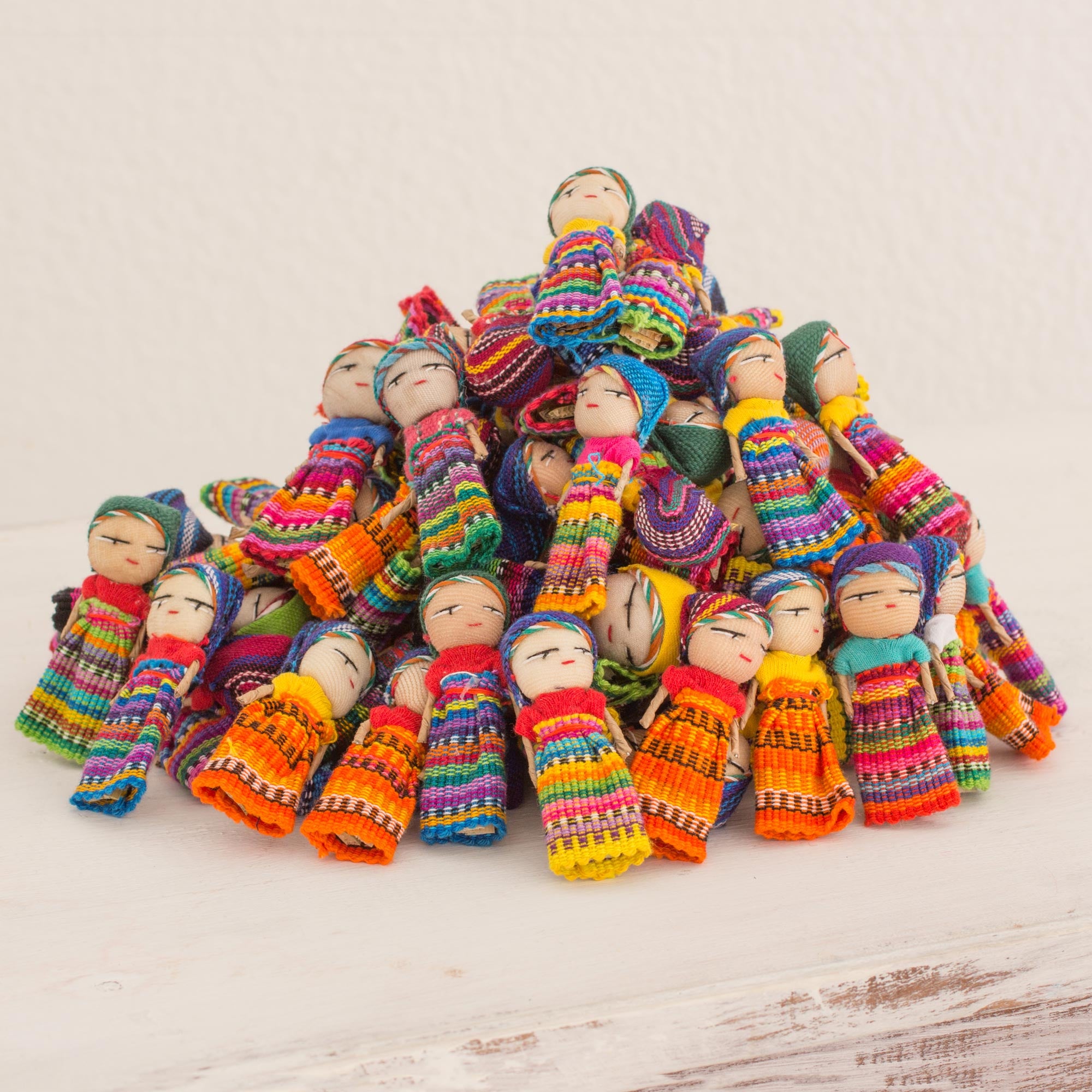 Traditional Handmade Worry Doll Collection | GreaterGood