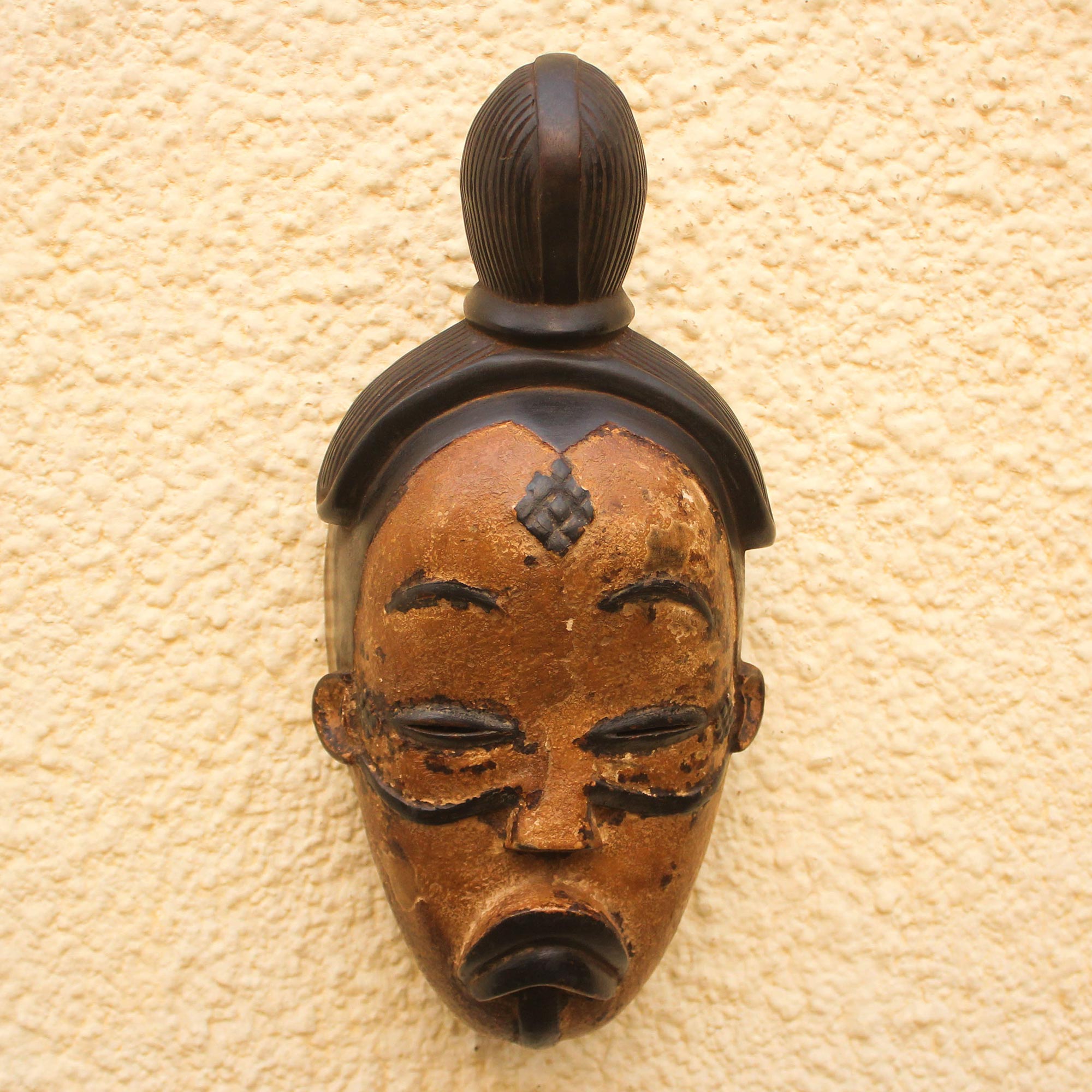 NOVICA Judge and Feast Gabonese Wood Mask | GreaterGood
