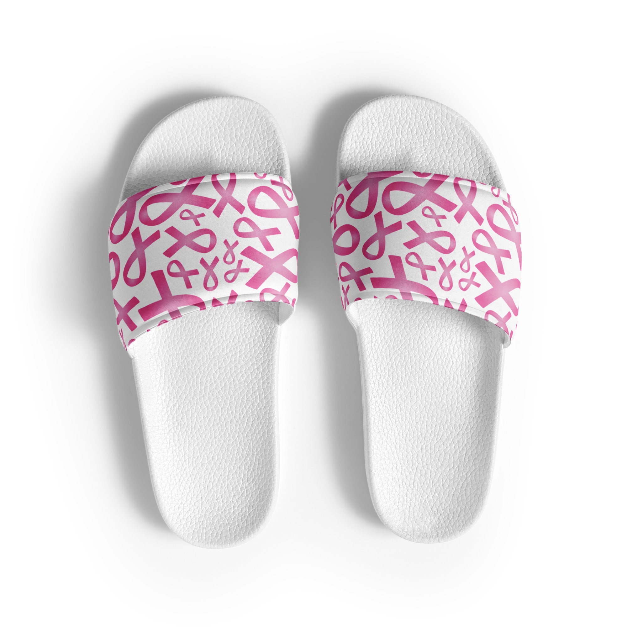 Pink Ribbons Women's Slides | GreaterGood