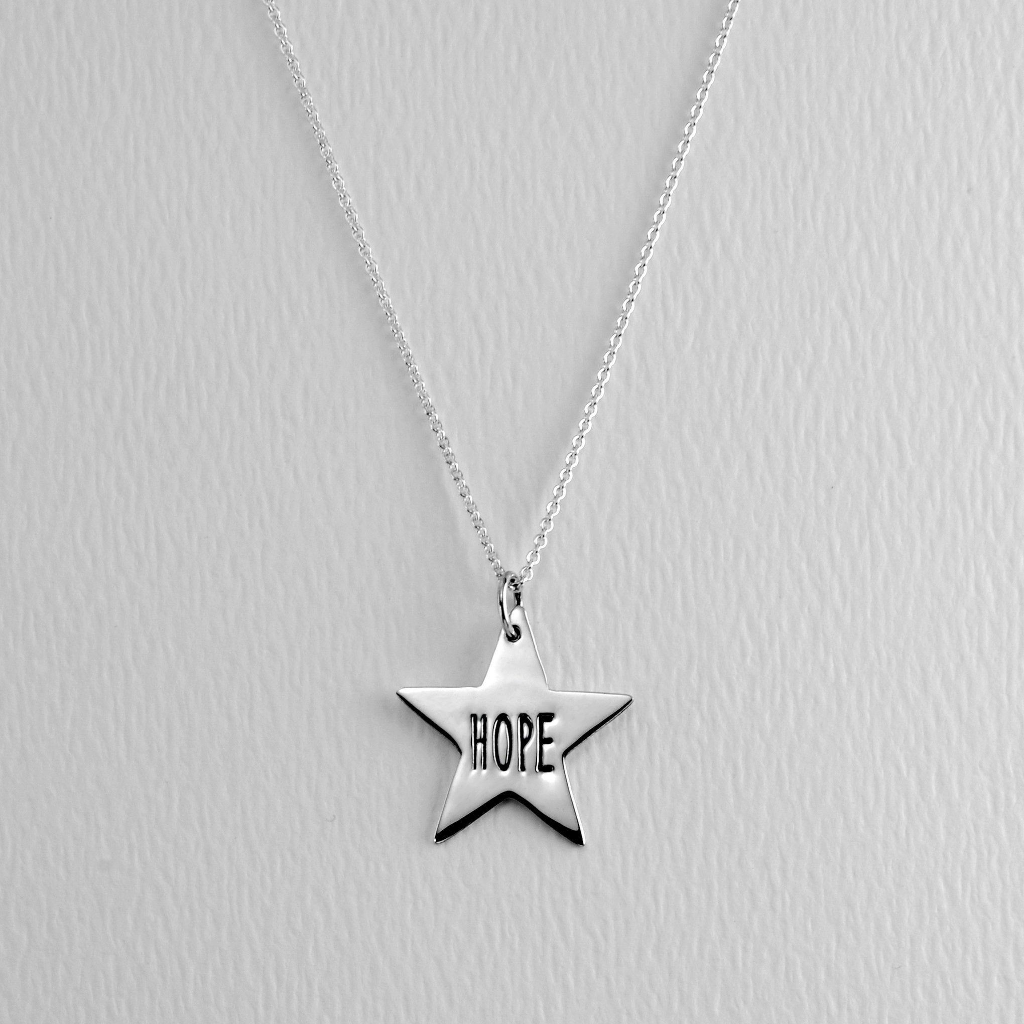 Hope Star Sterling Silver Necklace | GreaterGood